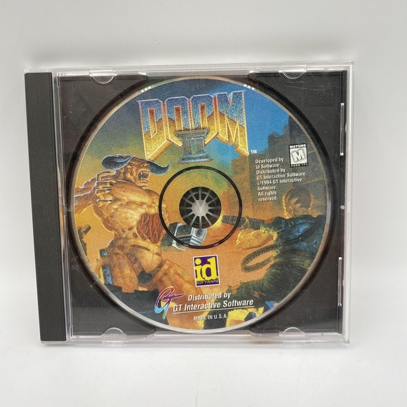 Video Games & Consoles | Vintage Doom Ii Pc Cdrom Video Game Id ...